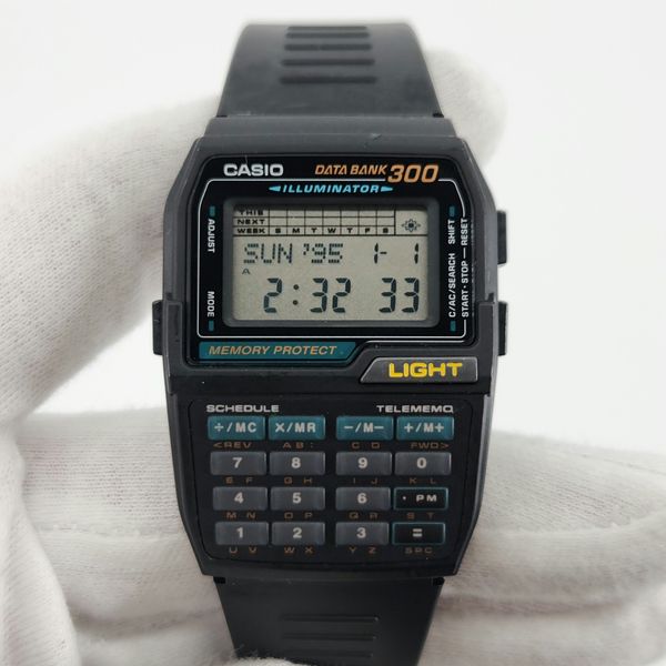 Casio DBC-310 Databank 300 Module 1478 Vintage Digital Calculator Watch ...