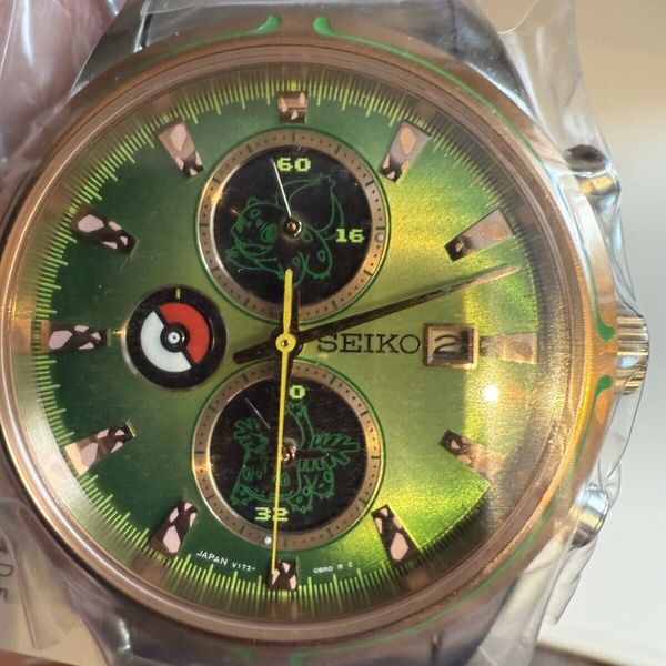 NEW SEIKO POKEMON VENUSAUR SBPY160 - LIMITED EDITION (#615/700 ...