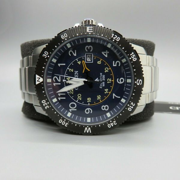 Citizen Promaster Land GMT BJ7094-59L Eco-Drive Men's Watch New With ...