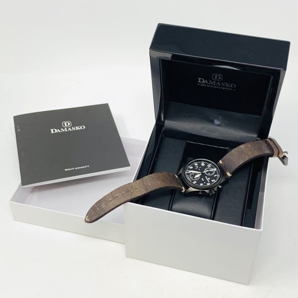 FS: Damasko DC56 Black Day-Date Chronograph Watch | WatchCharts Marketplace
