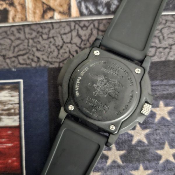 Luminox Series 3000 V3 Men's Black Tone 200M Swiss Made Quartz Watch ...