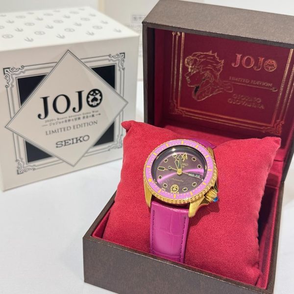 [GIORNO GIOVANNA] SEIKO 5 Sports JoJo's Bizarre Adventure SBSA036 Watch ...