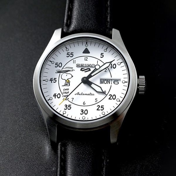 Seiko 5 Sports 55th PEANUTS Snoopy Limited Edition Automatic Watch ...