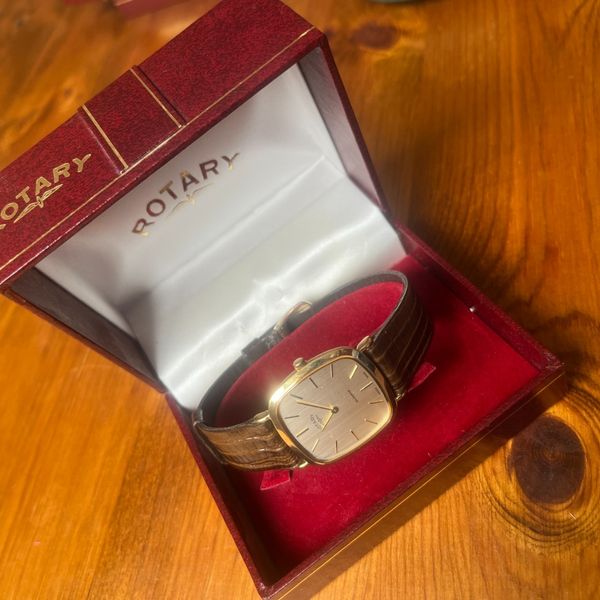 1980s Boxed Vintage Swiss Made Rotary 1738 Watch. Working | WatchCharts ...