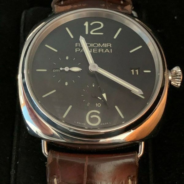PANERAI RADIOMIR 10-DAYS GMT PAM 323 pam00323 47mm Swiss Automatic ...