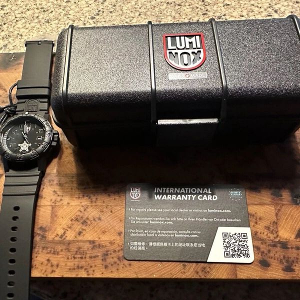 United States Secret Service Luminox Leatherback Giant Sea Turtle Watch ...