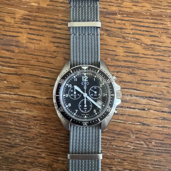 FS: REDUCED $795.00! CWC Sea Falcon Chronograph As New - 9/17/24 ...