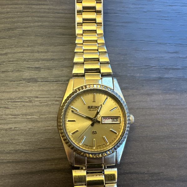 Seiko Quartz Gold Watch | WatchCharts Marketplace