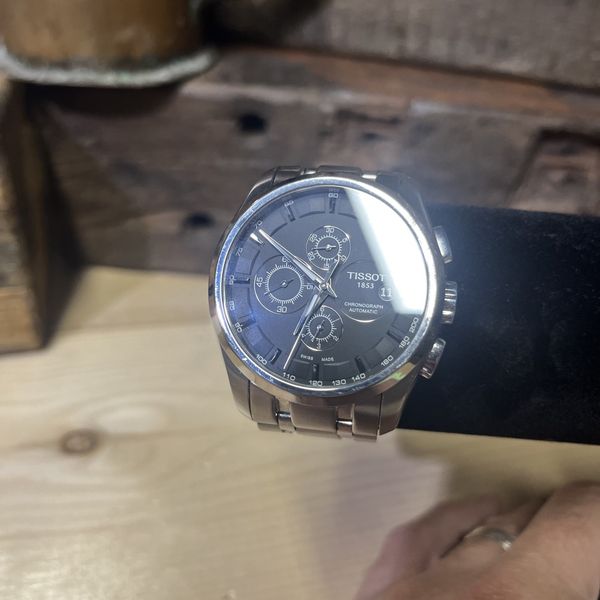 TISSOT Automatic Chronograph T035627 A Men's Watch For Small Wrist 7 ...