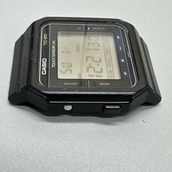Casio Touch Screen Calculator Watch TC-50 1984 Vintage (no Band ...
