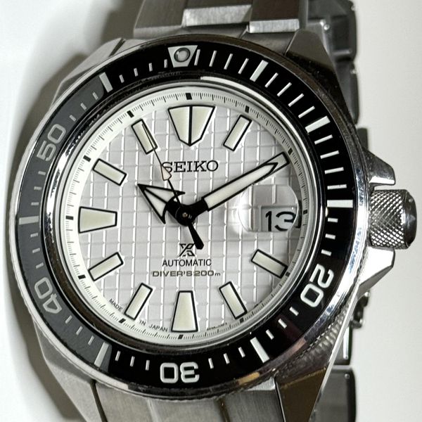 [WTS] Seiko Prospex King Samurai White SRPE37 Islander Bracelet Combo ...