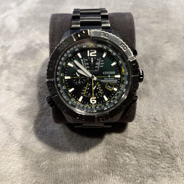 Citizen Eco Drive Radio Controlled Menâ s Chronograph Watch H804 ...
