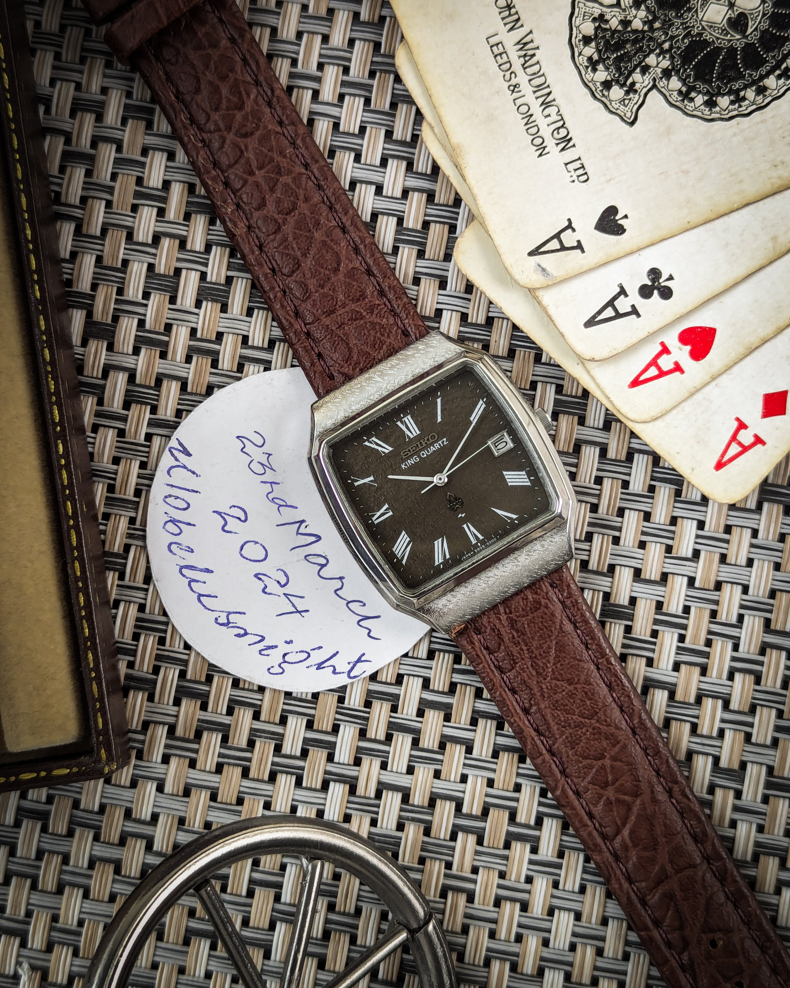 [WTS] Vintage King Seiko Quartz - 5855-5000 - 9J Quartz Cal.5855A ...