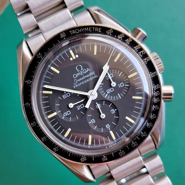 Omega Speedmaster Professional - 345.0022 B&P 1990 Long S&R ...