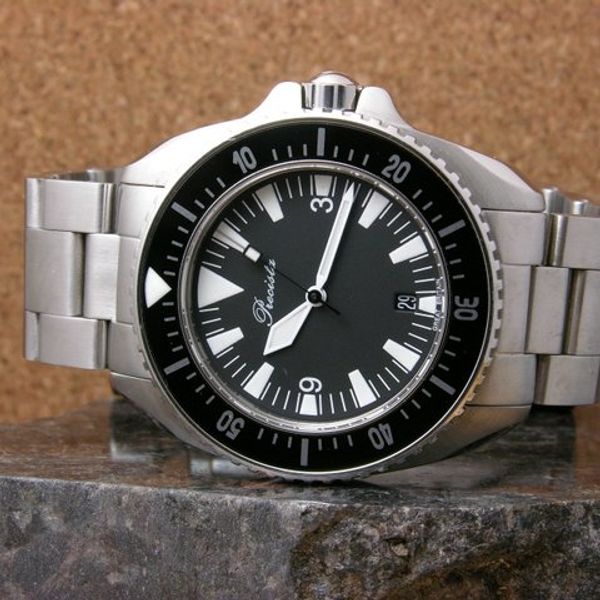 Sold: Timefactors Precista PRS-3 Black Dial | WatchCharts