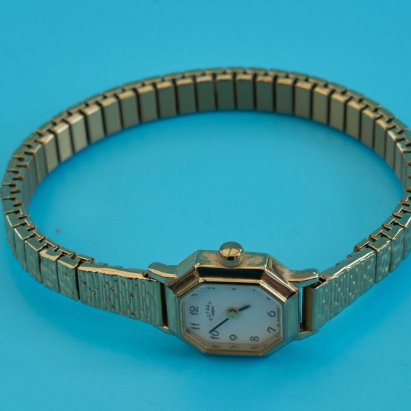 Rotary Expander Ladies watch with bark effect bracelet (model LB00764 ...