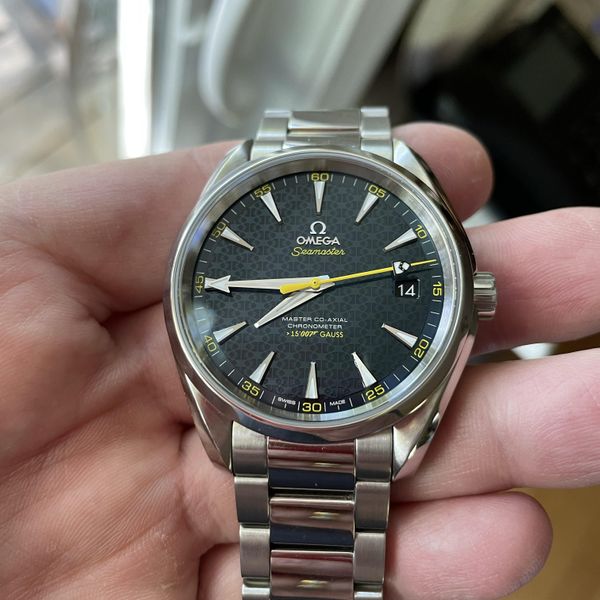 WTS Omega Seamaster Aqua Terra Spectre special edition | WatchCharts ...