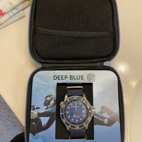 Deep Blue Juggernaut 4--RARE Limited edition 2121/5000 | WatchCharts ...