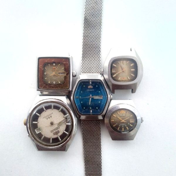 5 ORIENT AUTOMATIC WATCHES FOR REPAIR OR SPARE PARTS | WatchCharts ...