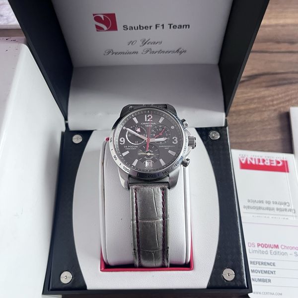 Certina DS Podium Sauber F1 Limited Edition | WatchCharts Marketplace