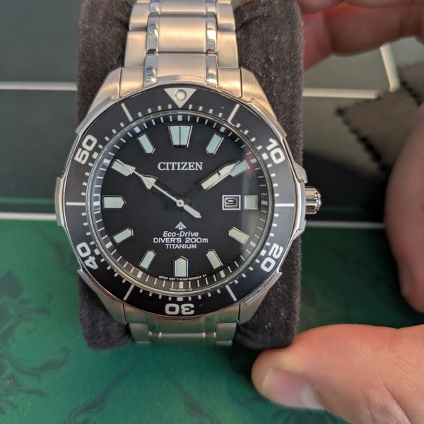 Citizen Promaster Diver BN0200-81E 44m Silver Titanium Men's Wristwatch ...