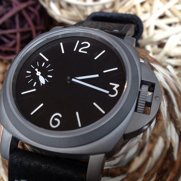 FS: Custom built PAM homage with hand engraved Swiss ETA 6497 movement ...