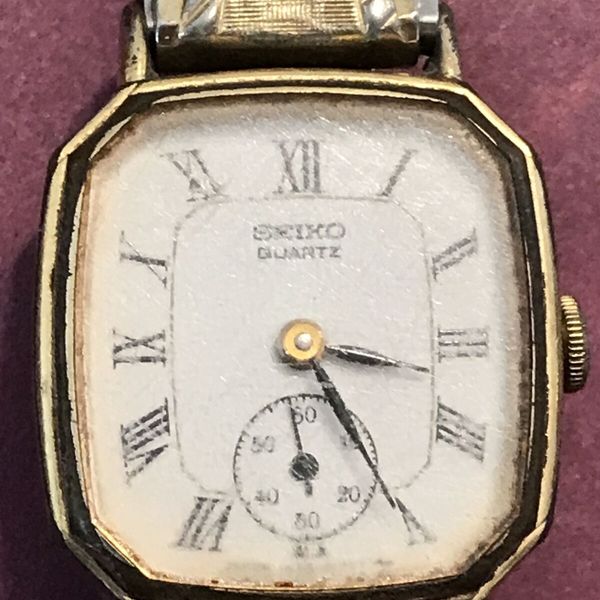 Rare Vintage Seiko 1428-5080 Gold Tone Womenâ s Watch! New Battery! | WatchCharts Marketplace