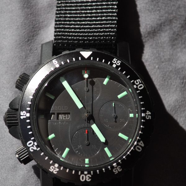 SOLD - Kobold Phantom Black Ops Chronograph | WatchCharts