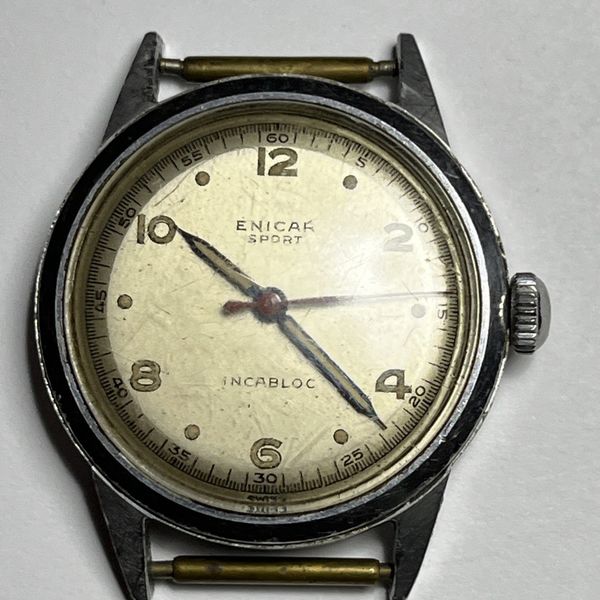 Vintage Enicar Incabloc Sport Menâ s Watch | WatchCharts Marketplace