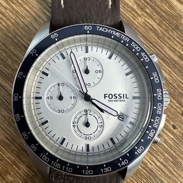 Fossil Sport Menâ s Chronograph Quartz Watch Ref: CH3029 - New Battery ...