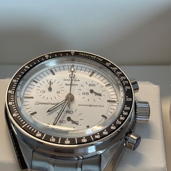 Omega X Swatch 1965 Metal Mod Moonswatch Mission to the Moon - Metal ...