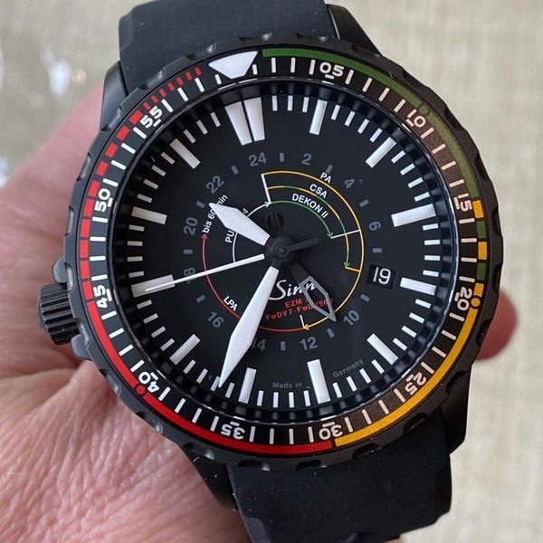 BNIB Sinn EZM 7 S with Extra Straps | WatchCharts Marketplace