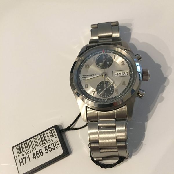 [WTS] Hamilton Khaki Chrono 38mm - Valjoux 7750 | WatchCharts Marketplace