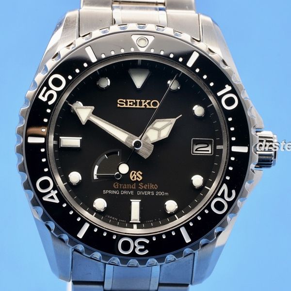 FSOT: GRAND SEIKO SPRING DRIVE DIVER TITANIUM SBGA031, Warranty ...