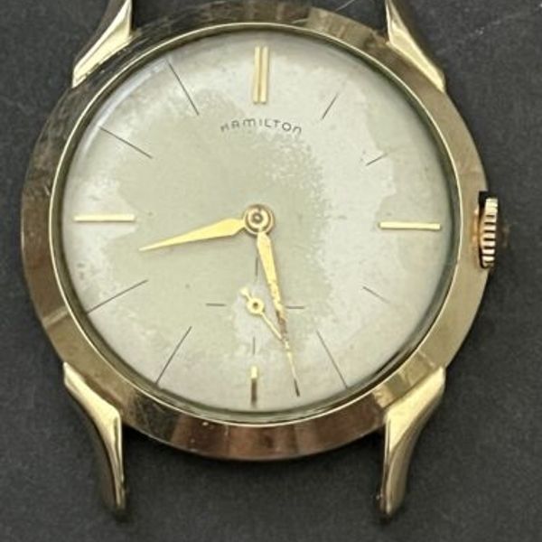 Vintage 10K Gold Filled Hamilton Watch 730 Movement Free Shipping ...