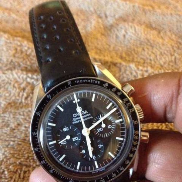 Omega Speedmaster 3750.00. Rally strap included!!! | WatchCharts ...