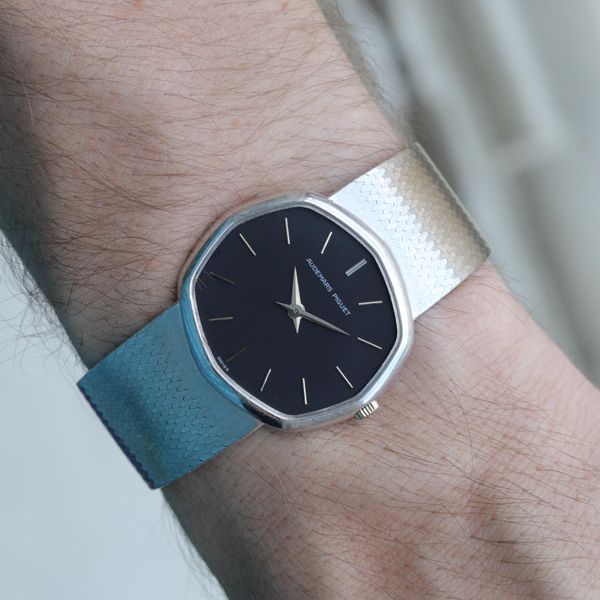 [WTS] Vintage AP Audemars Piguet 18K White Gold 32mm Octagon Manual ...