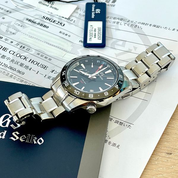 FS: Grand Seiko SBGE253 Spring Drive GMT. Full Set | WatchCharts ...