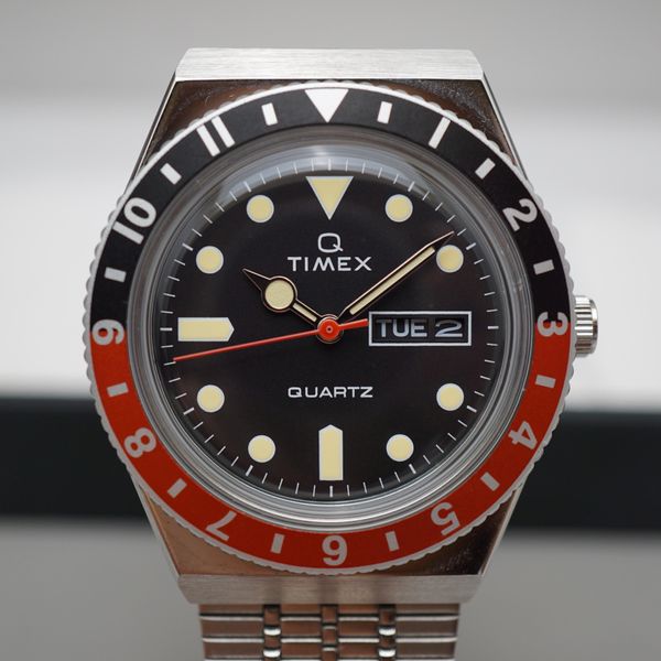 [WTS] Timex TW2U61300 Q Black Red Coke Reissue Quartz Watch - $100 ...