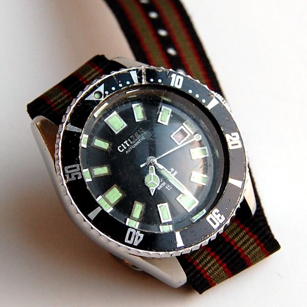FS: Vintage Citizen 150m Paradiver 62-6198 with new James Bond 007 NATO ...