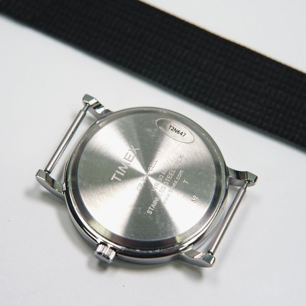 Timex Weekender Watch T2N647 Mens 38mm Case One Piece Nylon Strap ...