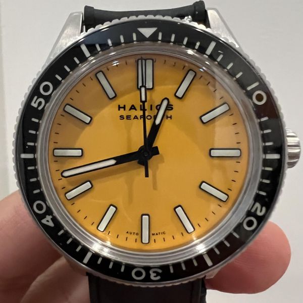 [WTS] Halios Seaforth Gen IV - Yellow | WatchCharts Marketplace