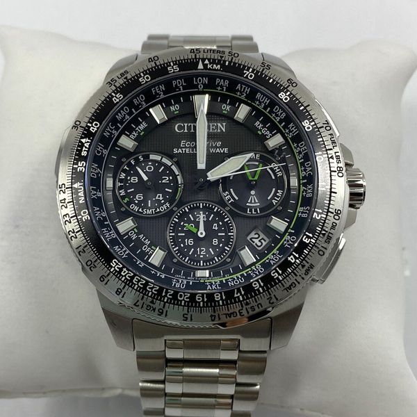 Citizen Eco-Drive Promaster Navihawk GPS Satellite Wave Men's Watch ...