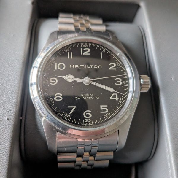 Hamilton Khaki Field Murph 42mm Interstellar original Strap + Uncle ...