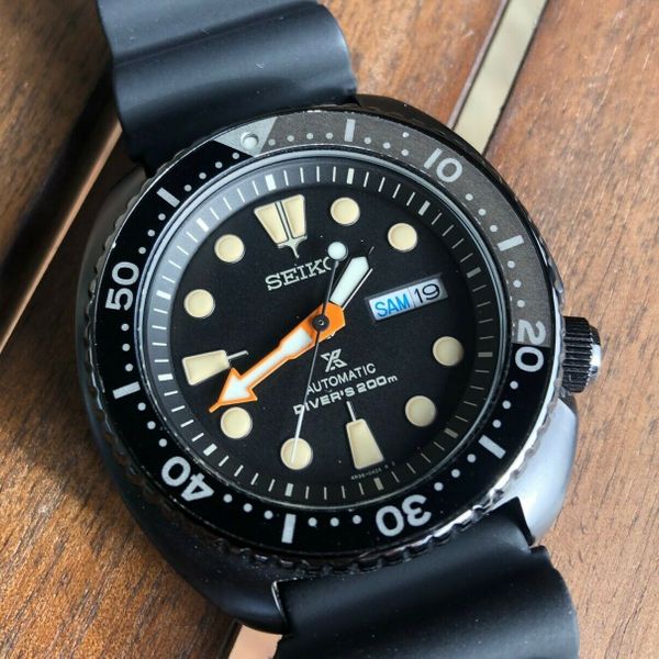 Seiko Prospex Turtle Air Diver's 200M NINJA. SRPC49K1 Limited Edition ...