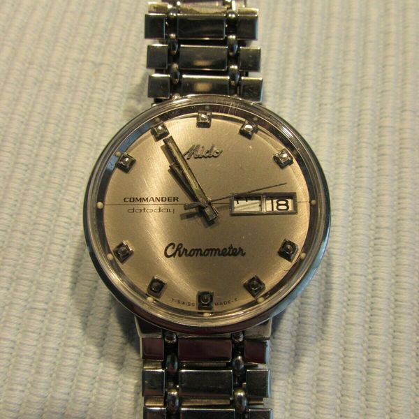 Armbanduhr - Mido - Chronometer - Commander - datoday - 5079 - Vintage ...
