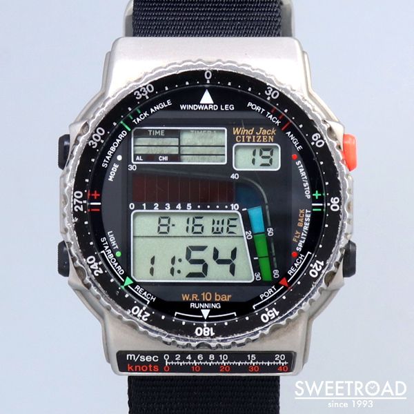 [CITIZEN] Wind Jack / Wind Jack / Digital Quartz / Marine Sports Watch ...