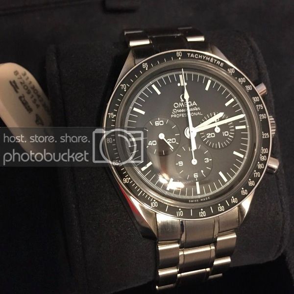 LNIB:Omega Speedmaster Professional Man on the Moon Full Kit | WatchCharts