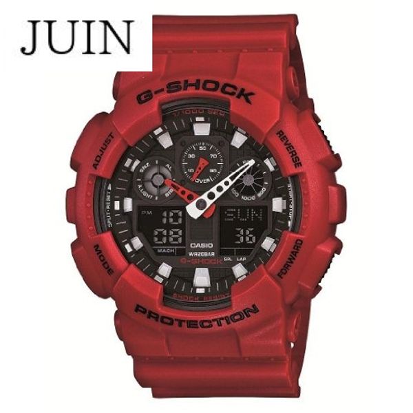[Casio] Watch G-SHOCK GA-100B-4AJF Red | WatchCharts Marketplace