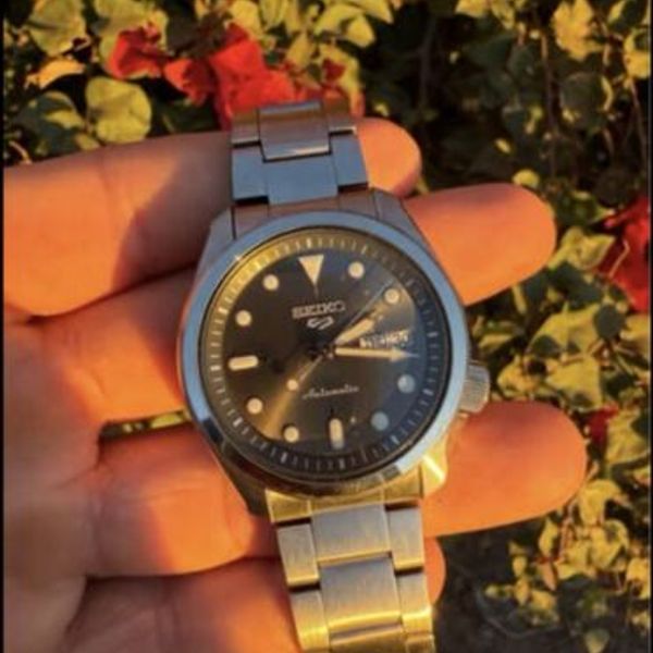 Seiko 5 Sports Gray Men's Watch - SRPE51K1 | WatchCharts Marketplace